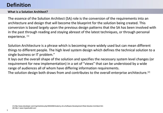Solution Architecture | PPT