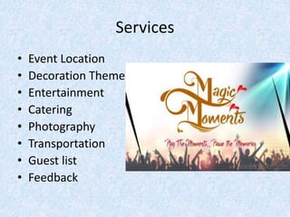 EVENT MANAGEMENT SYSTEM | PPT