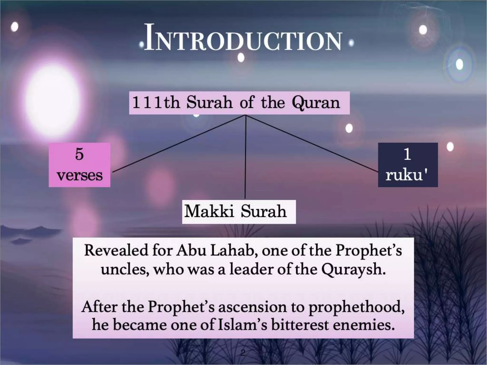 Surah Al-Lahab | PPTX
