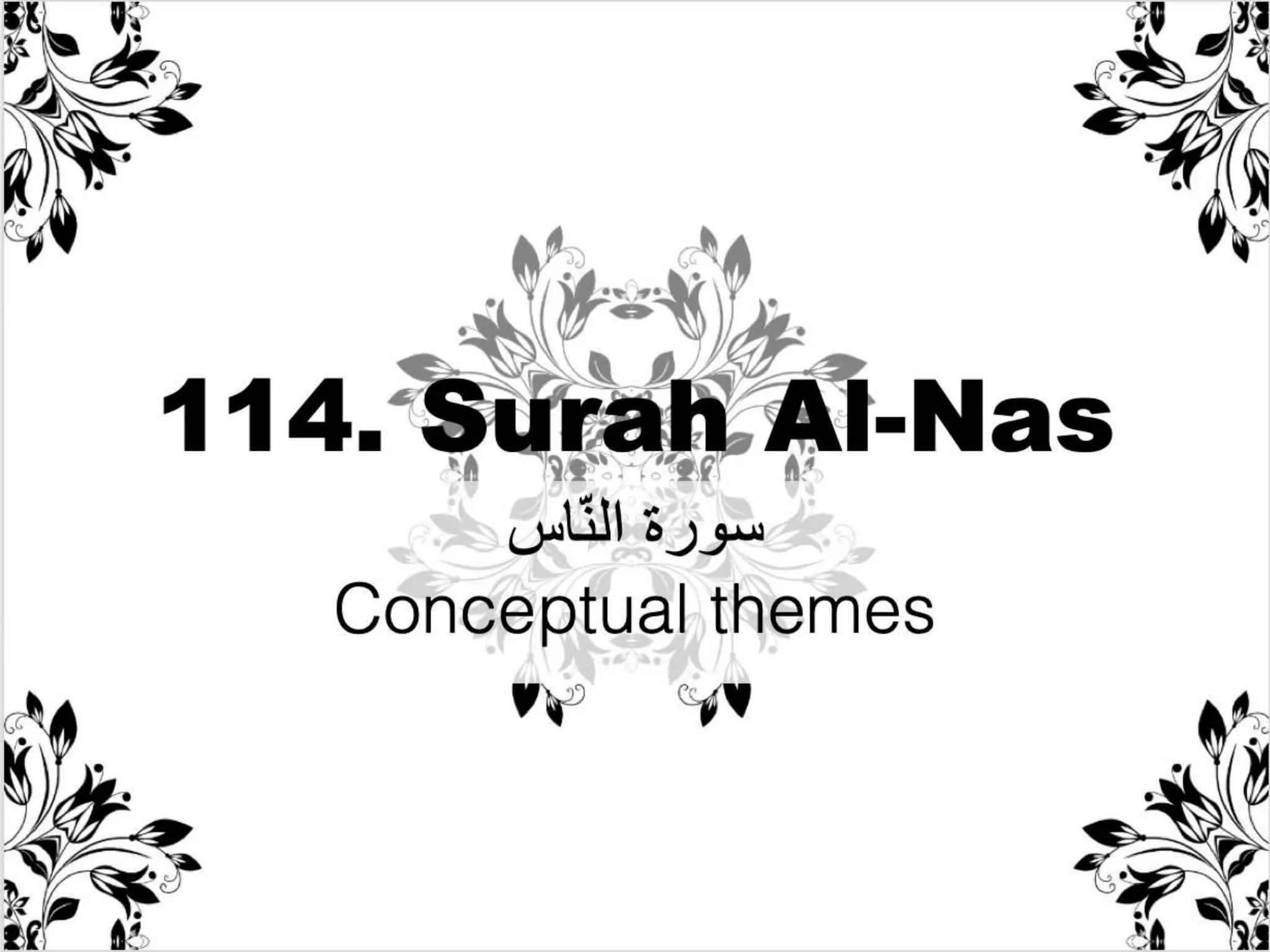 114. Surah Nas | PPTX