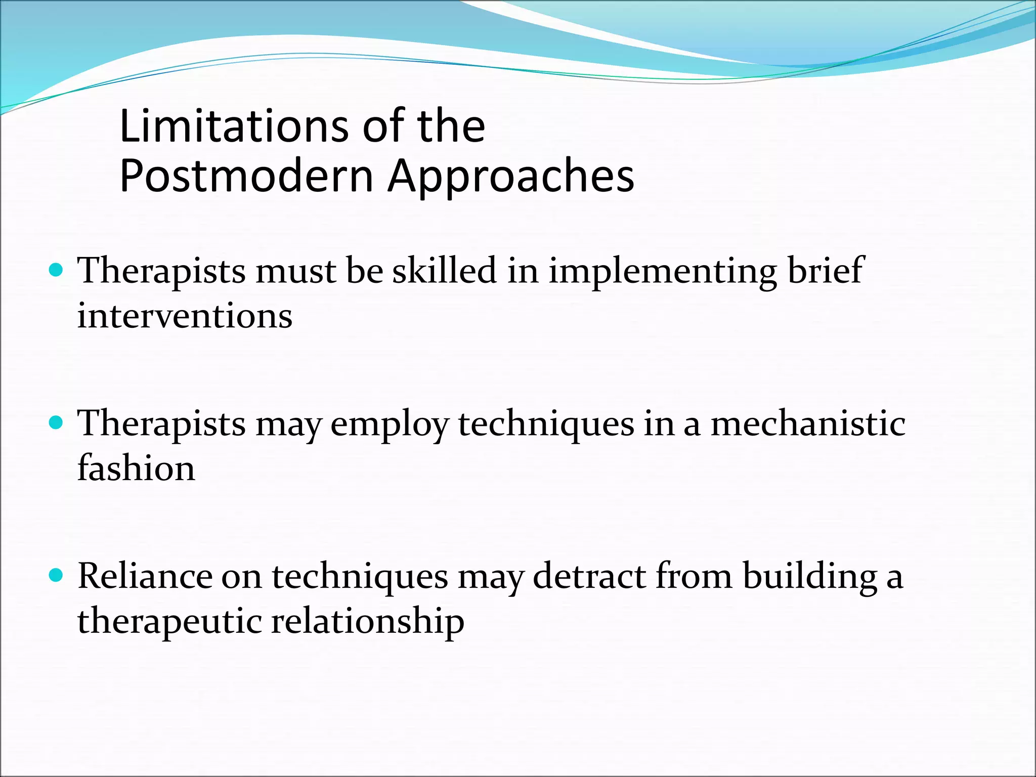 postmodern approaches | PPT