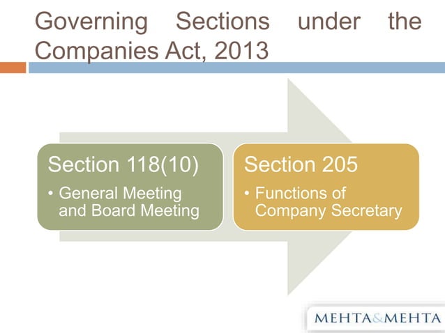 Secretarial Standard - 1 | PPTX