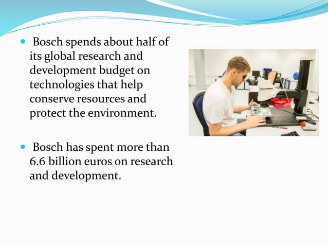 Bosch | PPTX | Automotive Industry | Industries