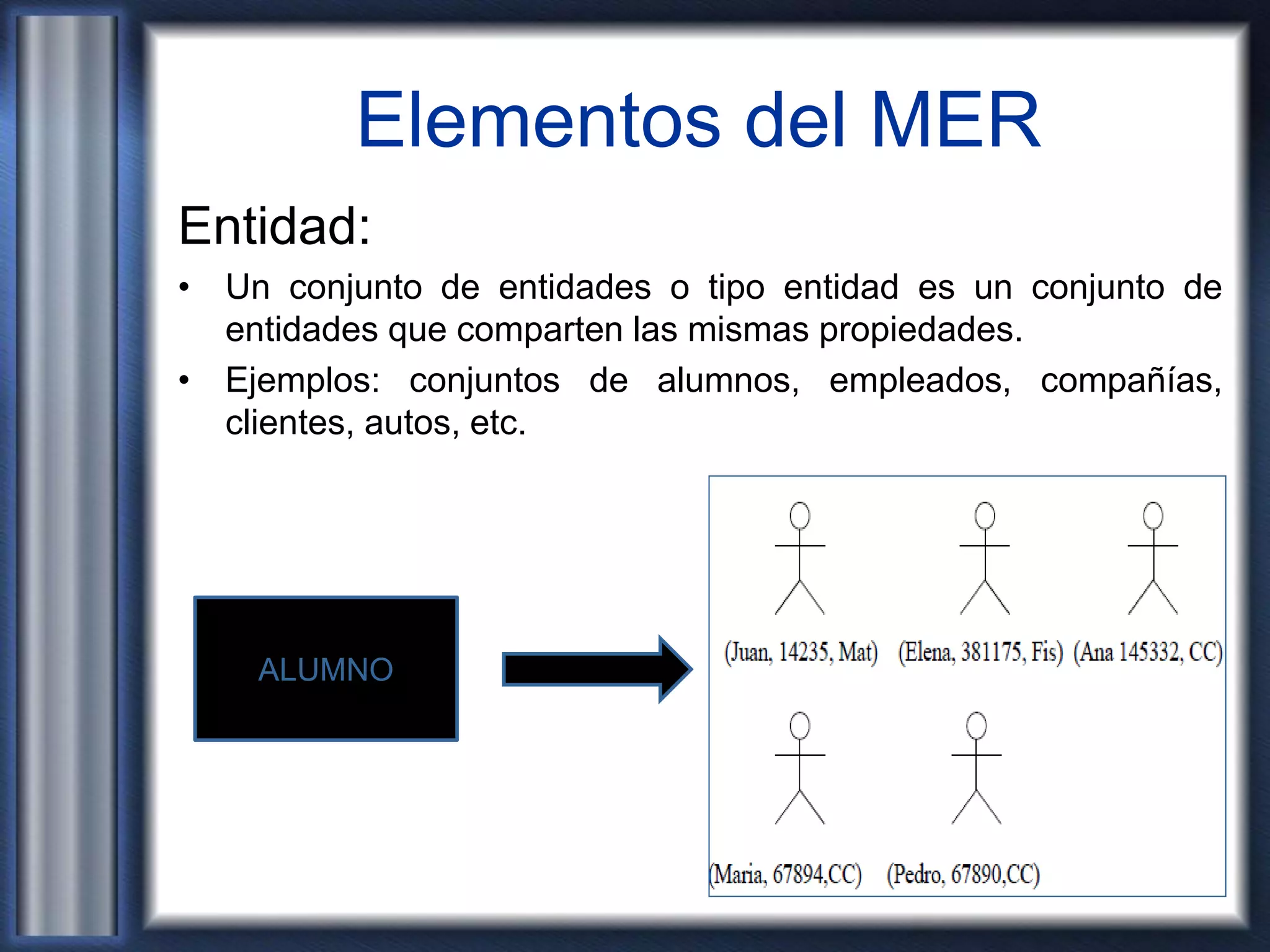 Clase 2 Modelo Entidad-Relacion (MER) | PDF