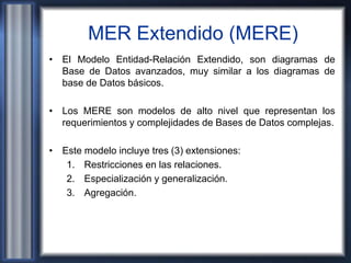 Clase 4 MER Extendido | PDF