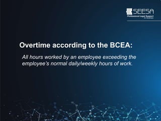 Working Overtime | PPTX