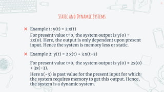 signals and systems | PPTX