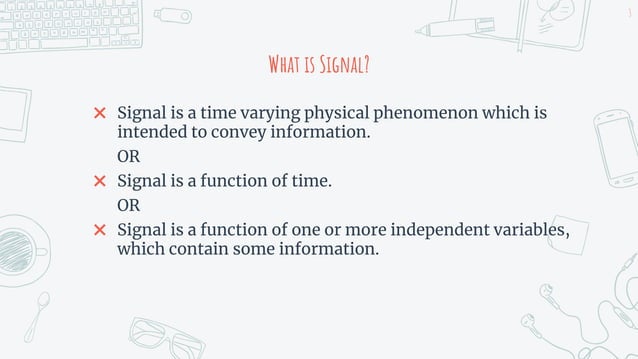 signals and systems | PPTX