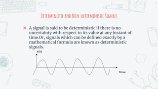 signals and systems | PPTX