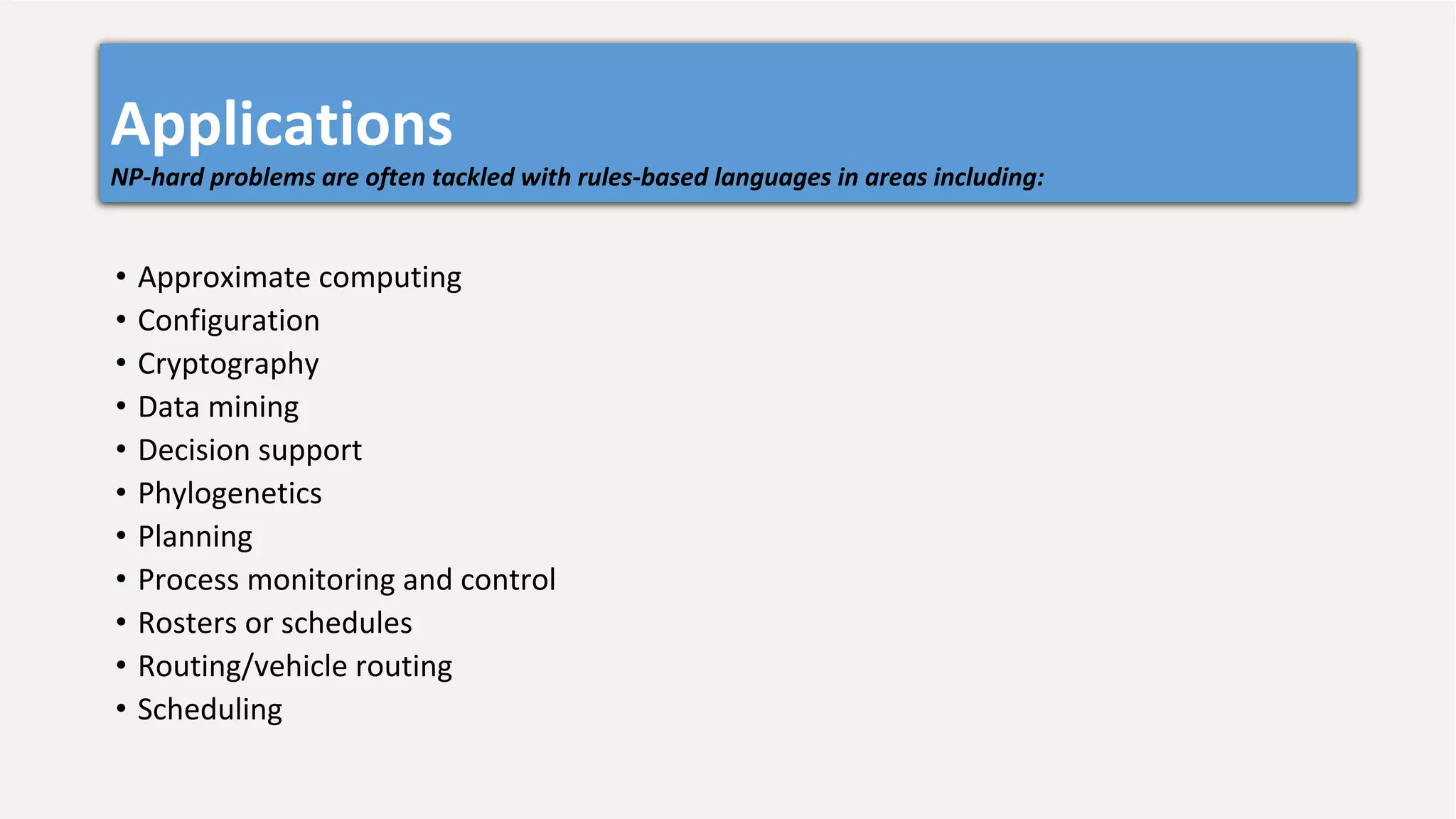 NP Hard Presentation | PDF