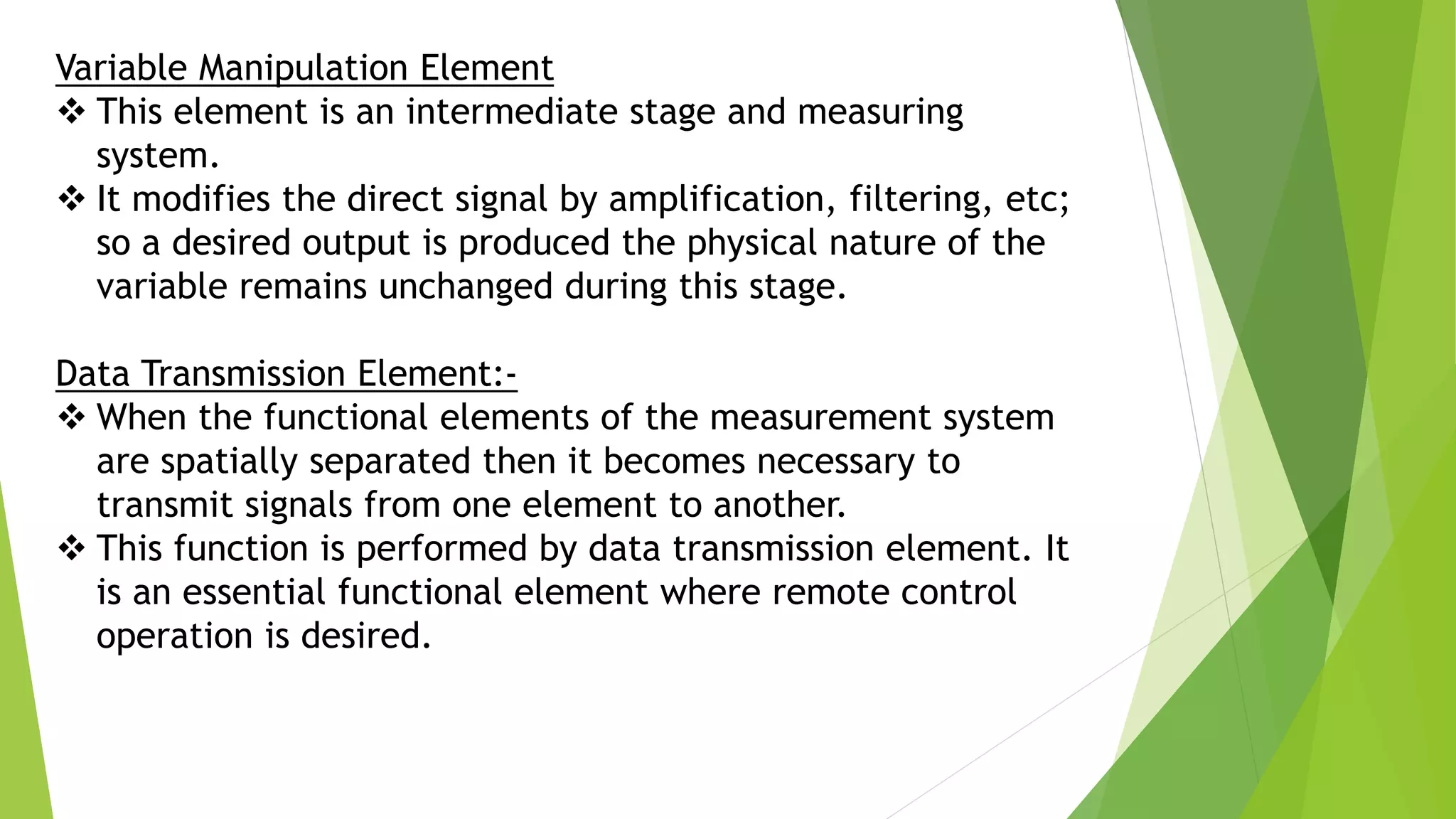 Sensors and measurement | PDF