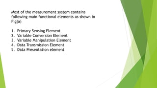 Sensors and measurement | PDF