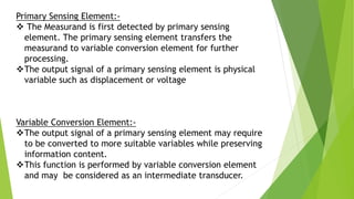 Sensors and measurement | PDF