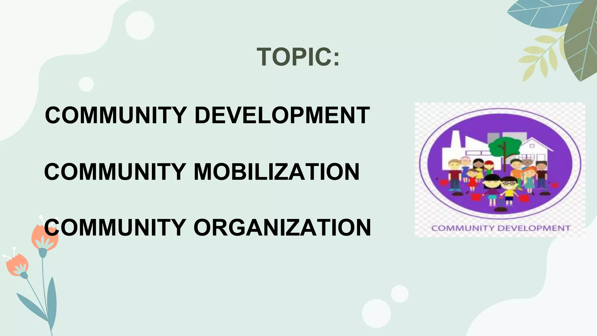 Community Development | PPTX