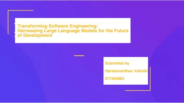 Transforming Software Engineering: Harnessing Large Language Models for the Future of ...