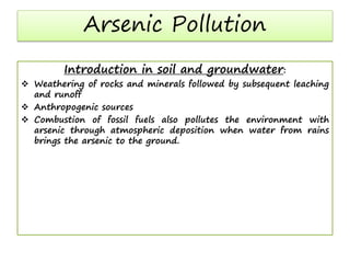 arsenic & mercury | PPT