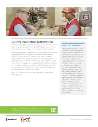 Success Story: Bob's Red Mill | PDF