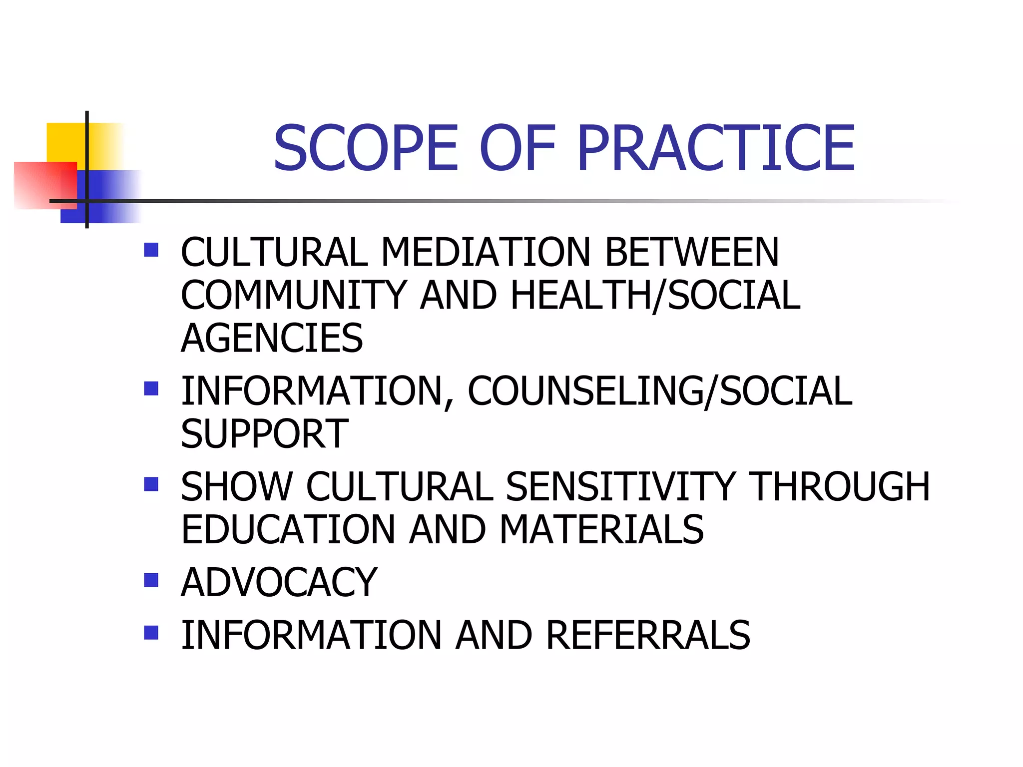 Community Health Worker Presentation | PPT