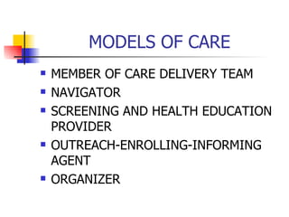 Community Health Worker Presentation | PPT