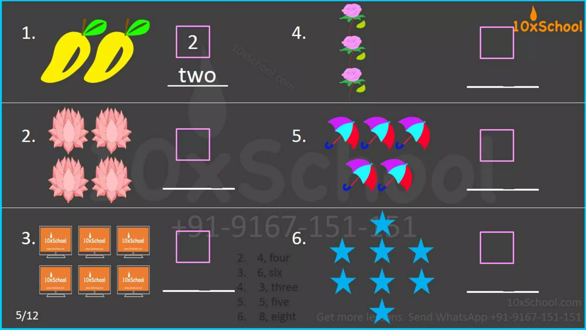 Math - Counting Numbers 0 - 100 | PPTX