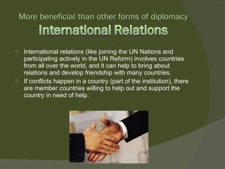 SS DIPLOMACY (INTERNATIONAL RELATIONS) - F2 | PPT