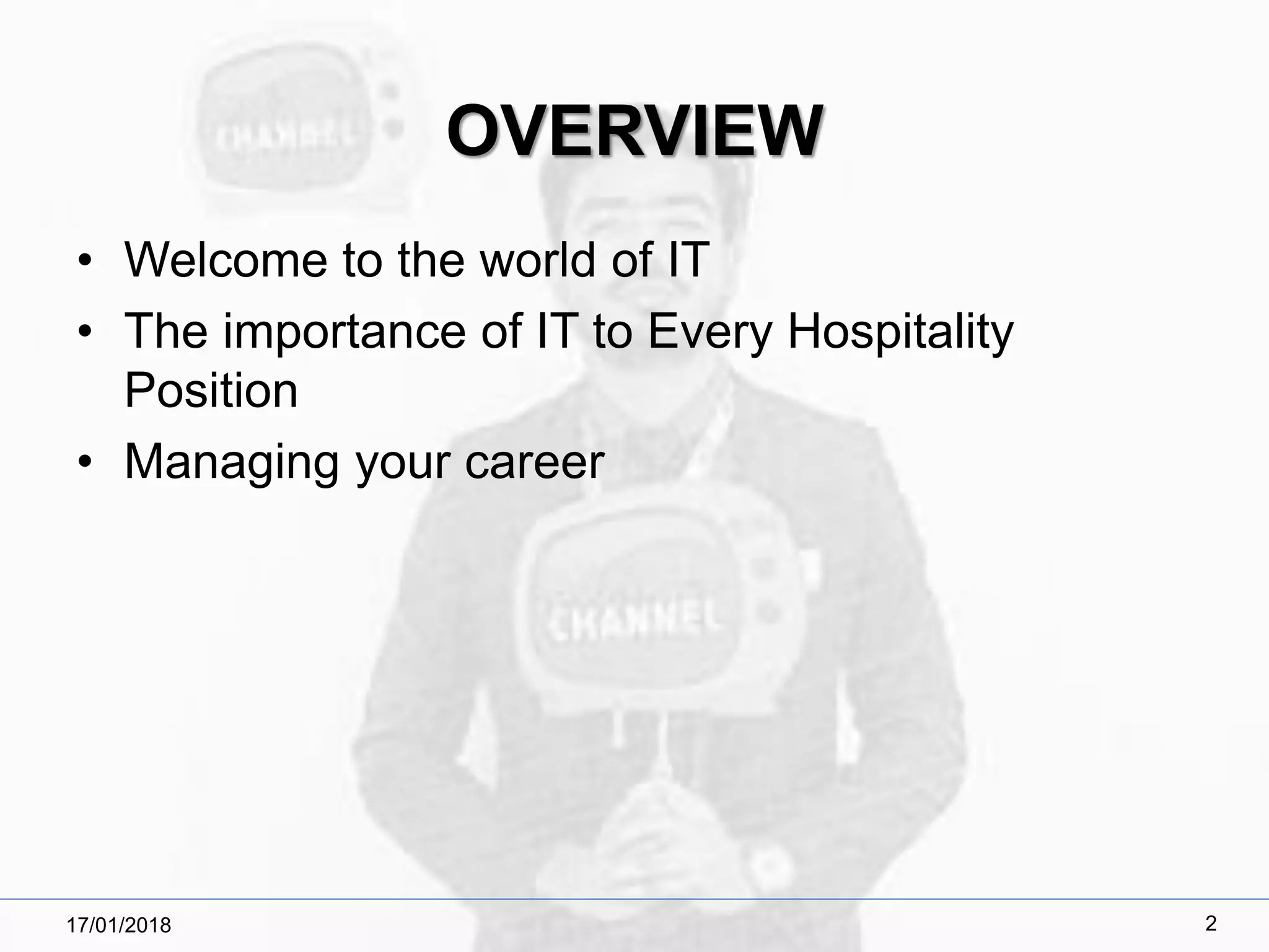 E-Tourism - The importance of IT to Every Hospitality Position | PDF ...