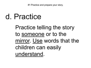 5 Simple Guidelines for Effective Storytelling | PPTX