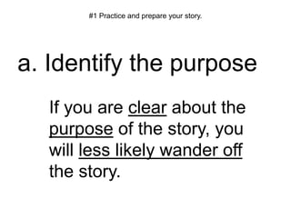 5 Simple Guidelines for Effective Storytelling | PPTX