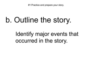 5 Simple Guidelines for Effective Storytelling | PPTX