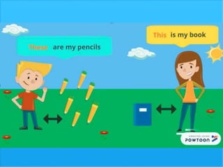 Demonstrative Adjective and Pronoun - this these that those | PPT