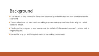 CSRF Attack and Its Prevention technique in ASP.NET MVC | PPTX