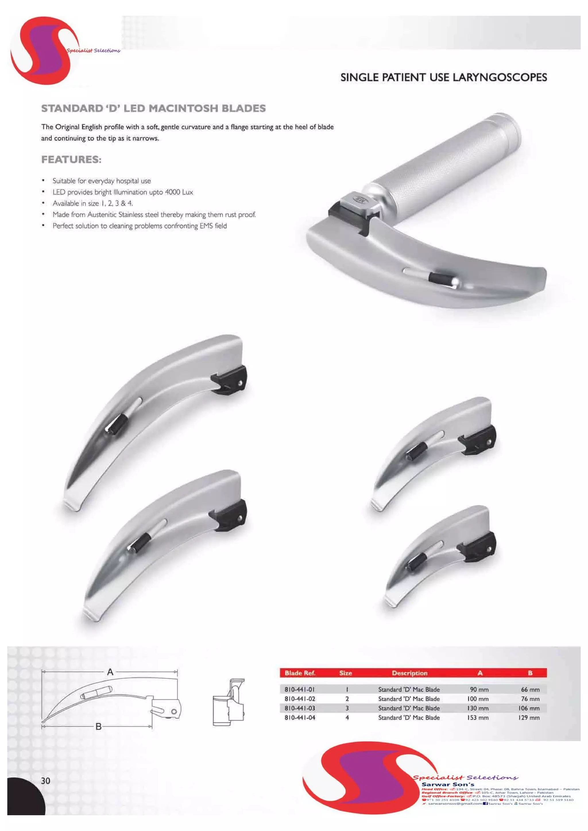 Ss instruments & diagnostic sets (pdf) | PDF