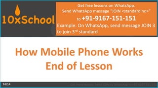 Science - How Mobile Phone Works (Grade 5) | PPTX