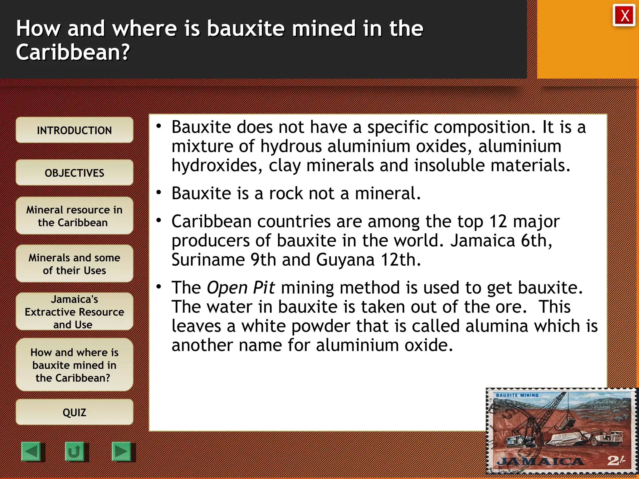Social Studies M3 Bauxite & Other Minerals | PPT