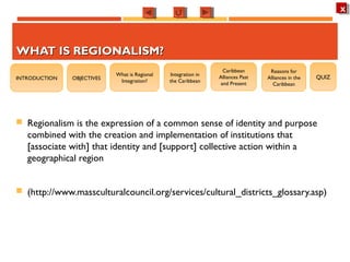Social Studies M4 Regional Integration-Major Stages | PPT
