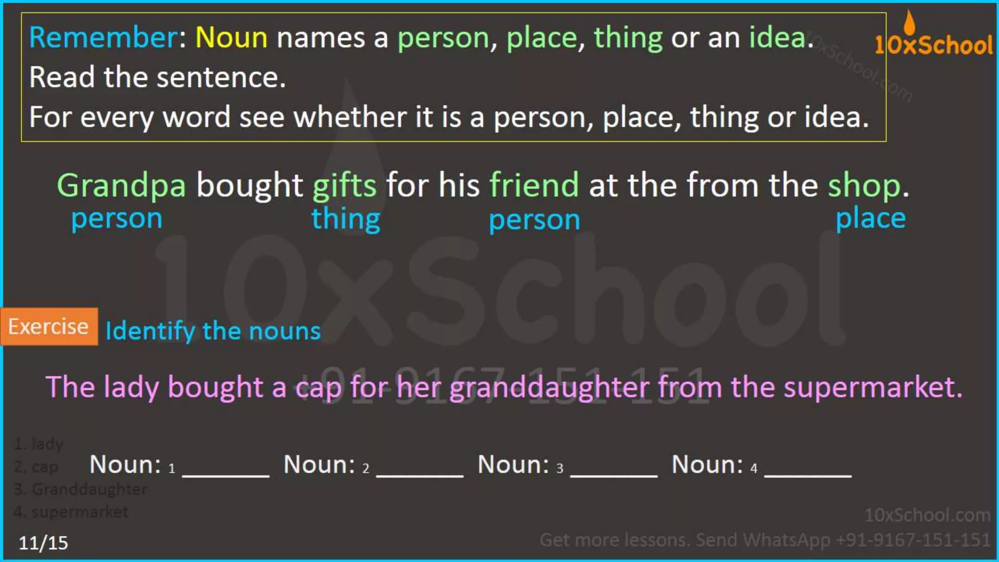 Grade 5: Noun | PPTX