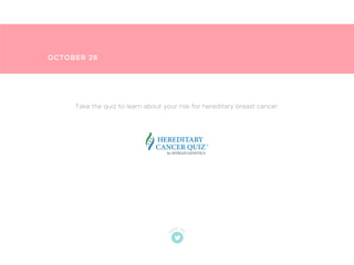 Breast Cancer Awareness Month | PDF