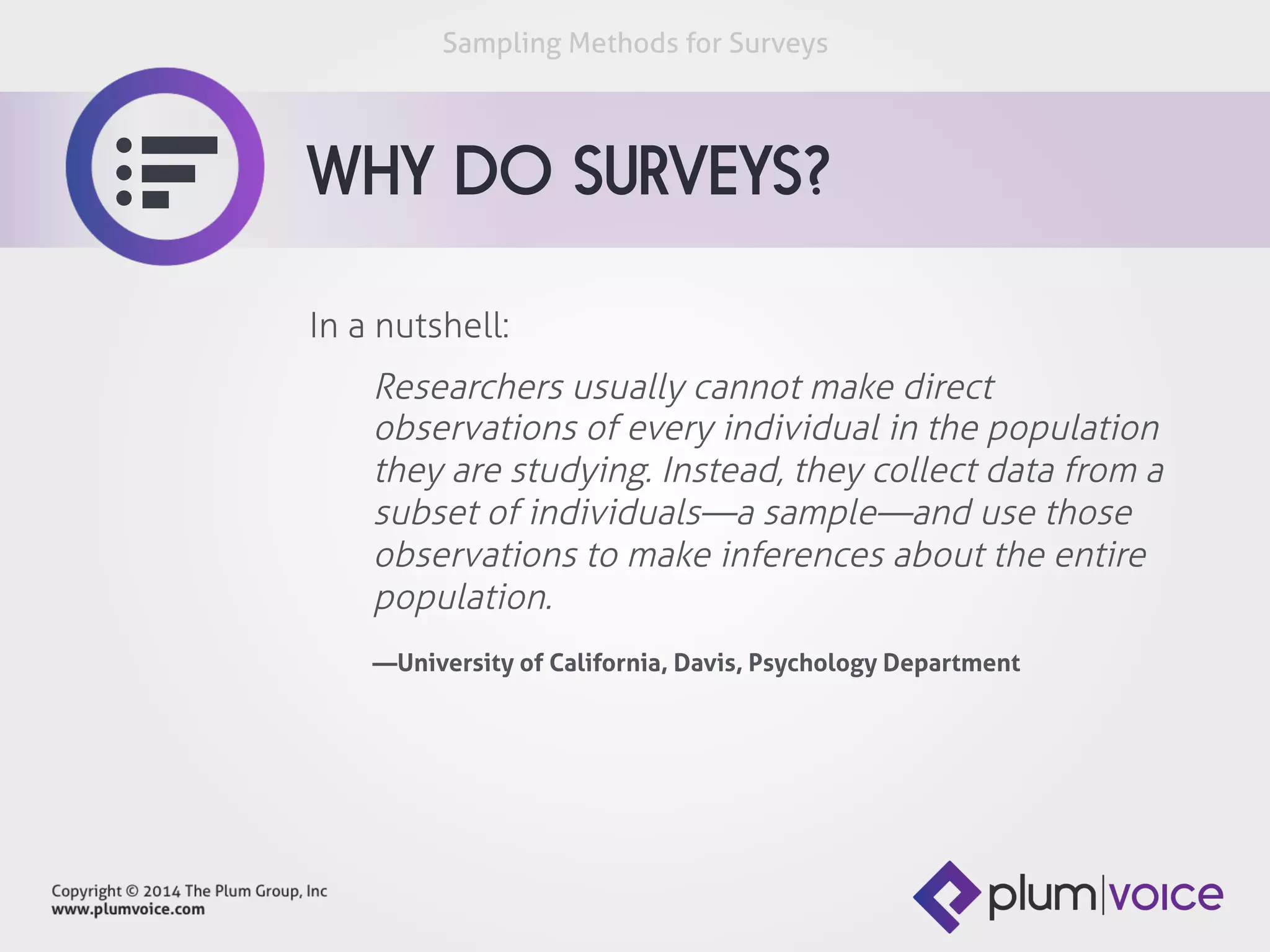 Sampling Methods for Surveys | PPT