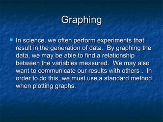 Grade 11, U0-L3-Graphing | PPT