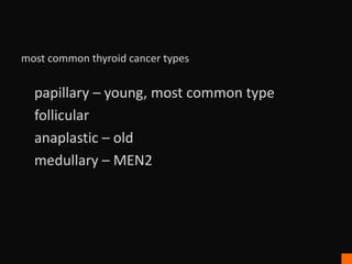 Thyroid cancer - ultrasound findings | PPTX