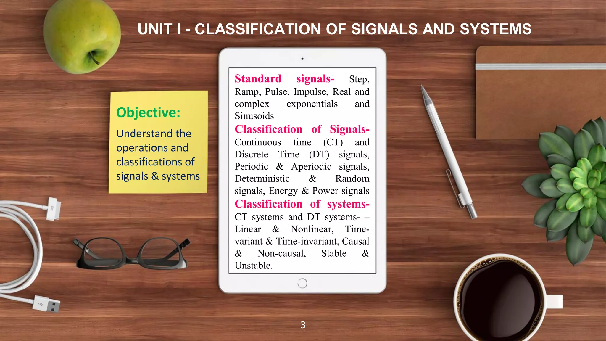SS - Unit 1- Introduction of signals and standard signals | PDF
