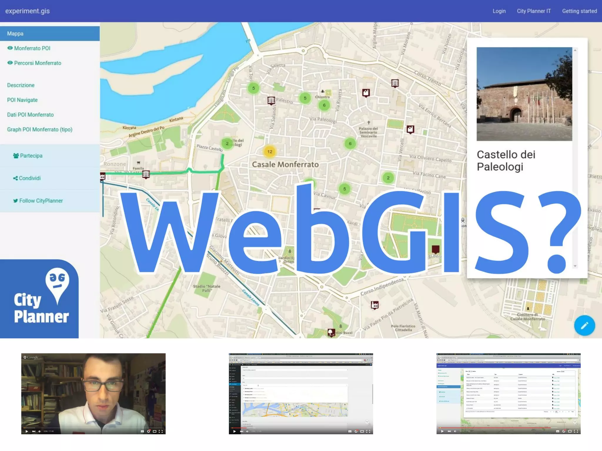Creare un WebGIS - versione 0.1 | PPT