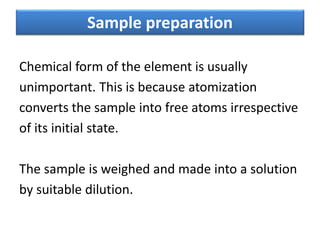 Ss working and application of aas | PDF