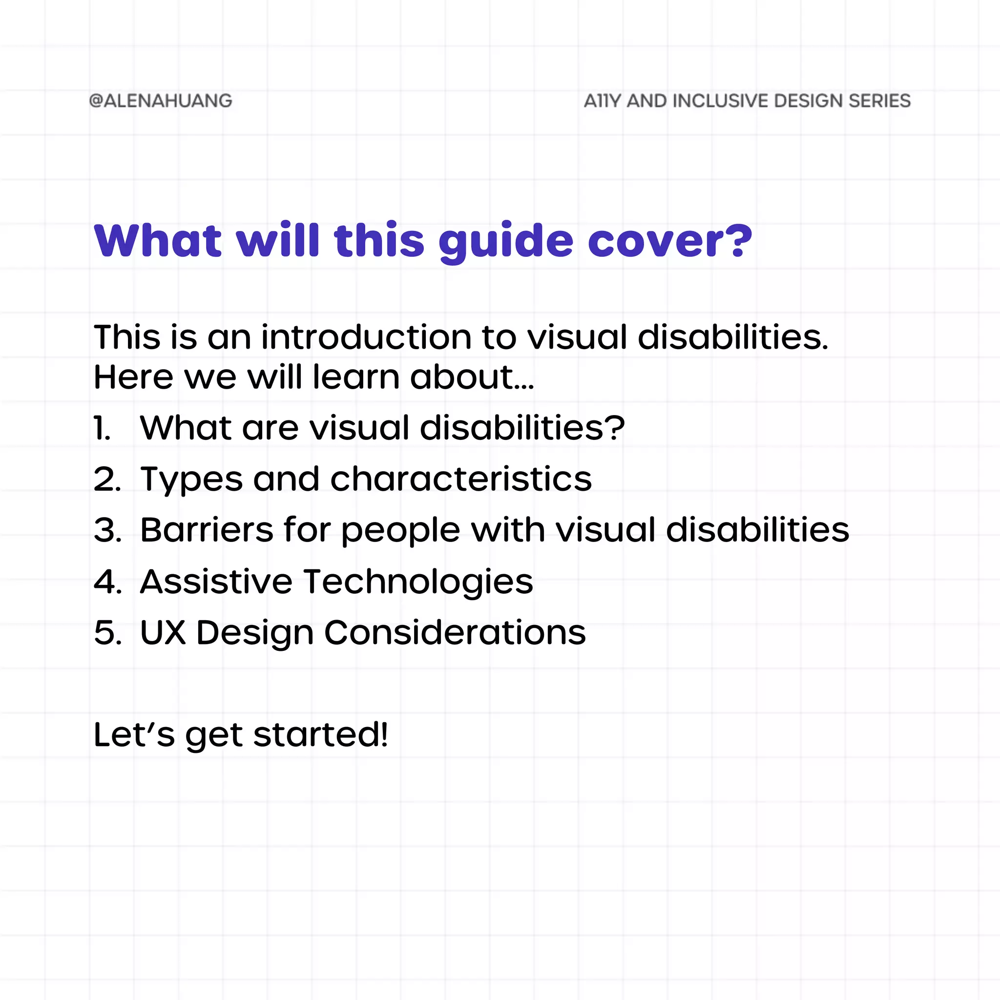 Visual Disabilities | PDF