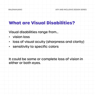 Visual Disabilities | PDF