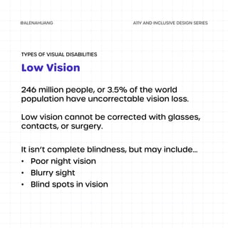 Visual Disabilities | PDF