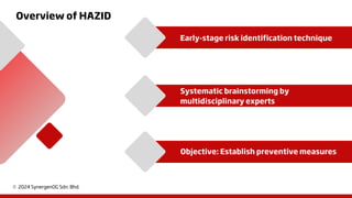 Hazard Identification (HAZID) vs. Hazard and Operability (HAZOP): A ...