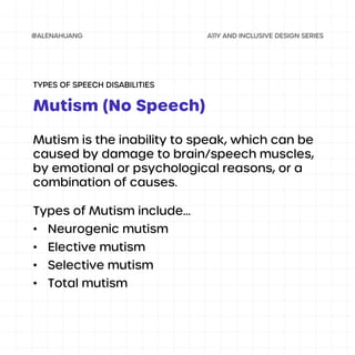 Speech Disabilities | PDF | Brain and Nervous System Disorders ...