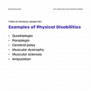 Physical Disabilities | PDF