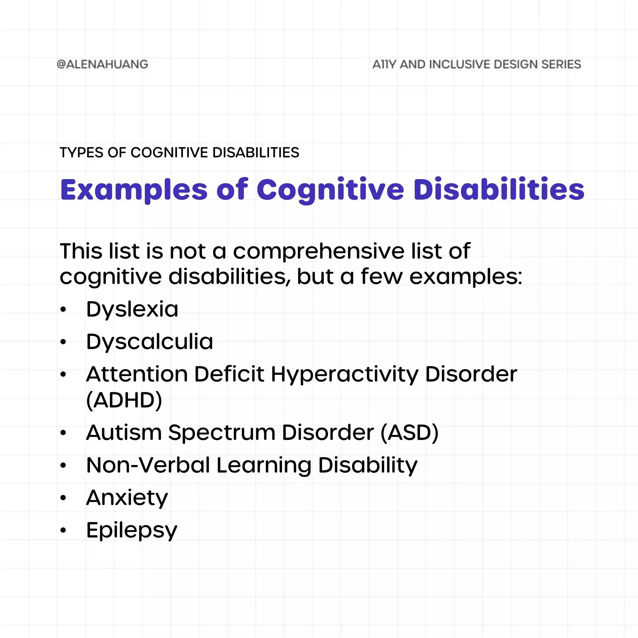 Cognitive Disabilities | PDF